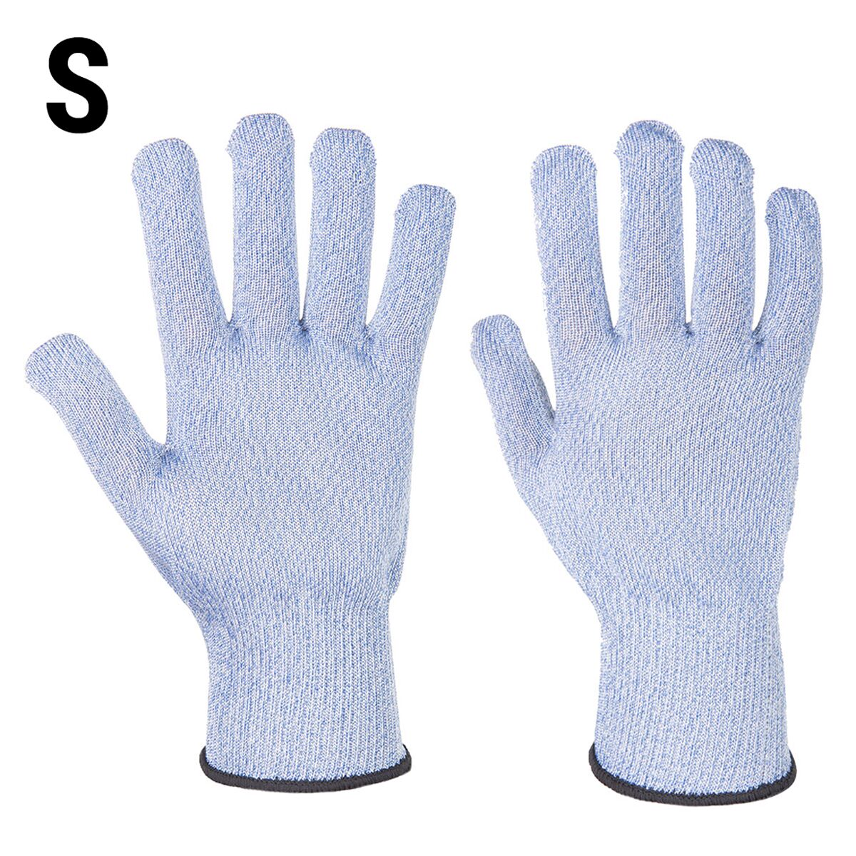 (10 Paar) Schnittschutzhandschuhe Sabre-Lite - Blau - Größe: S | GGM Gastro