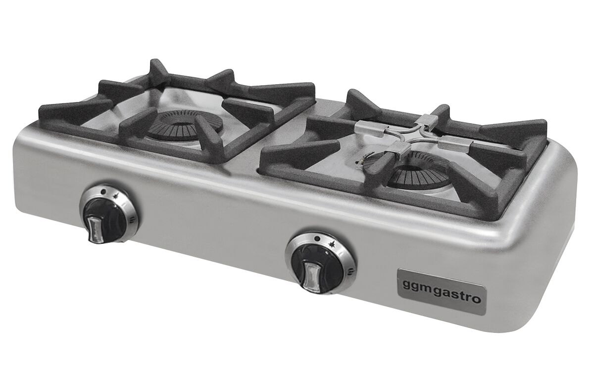 Gaskocher - 8 kW - 2 Brenner | GGM Gastro