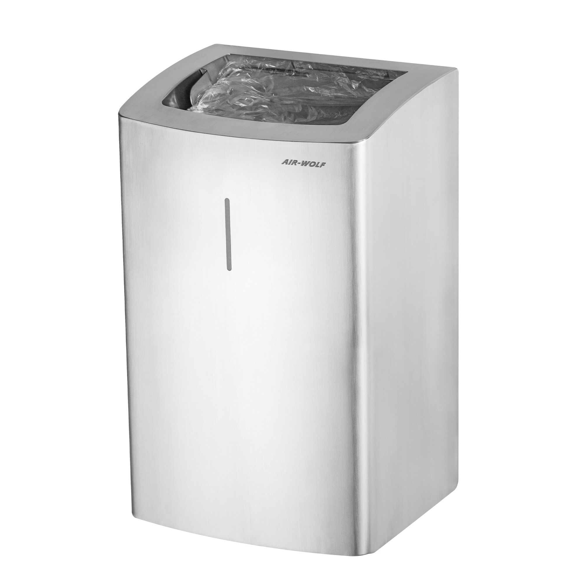 AIR-WOLF | Poubelle – 25 L – en inox | GGM Gastro