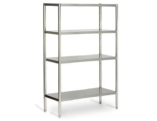 Stainless shelf store